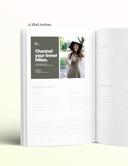 Blogger Magazine Ads Template - InDesign, PSD | Template.net