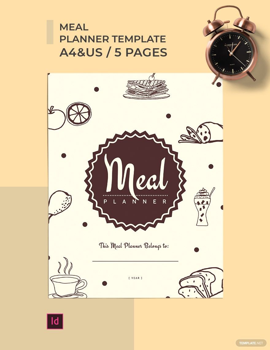 Simple Meal Planner Template - Word, Apple Pages | Template.net