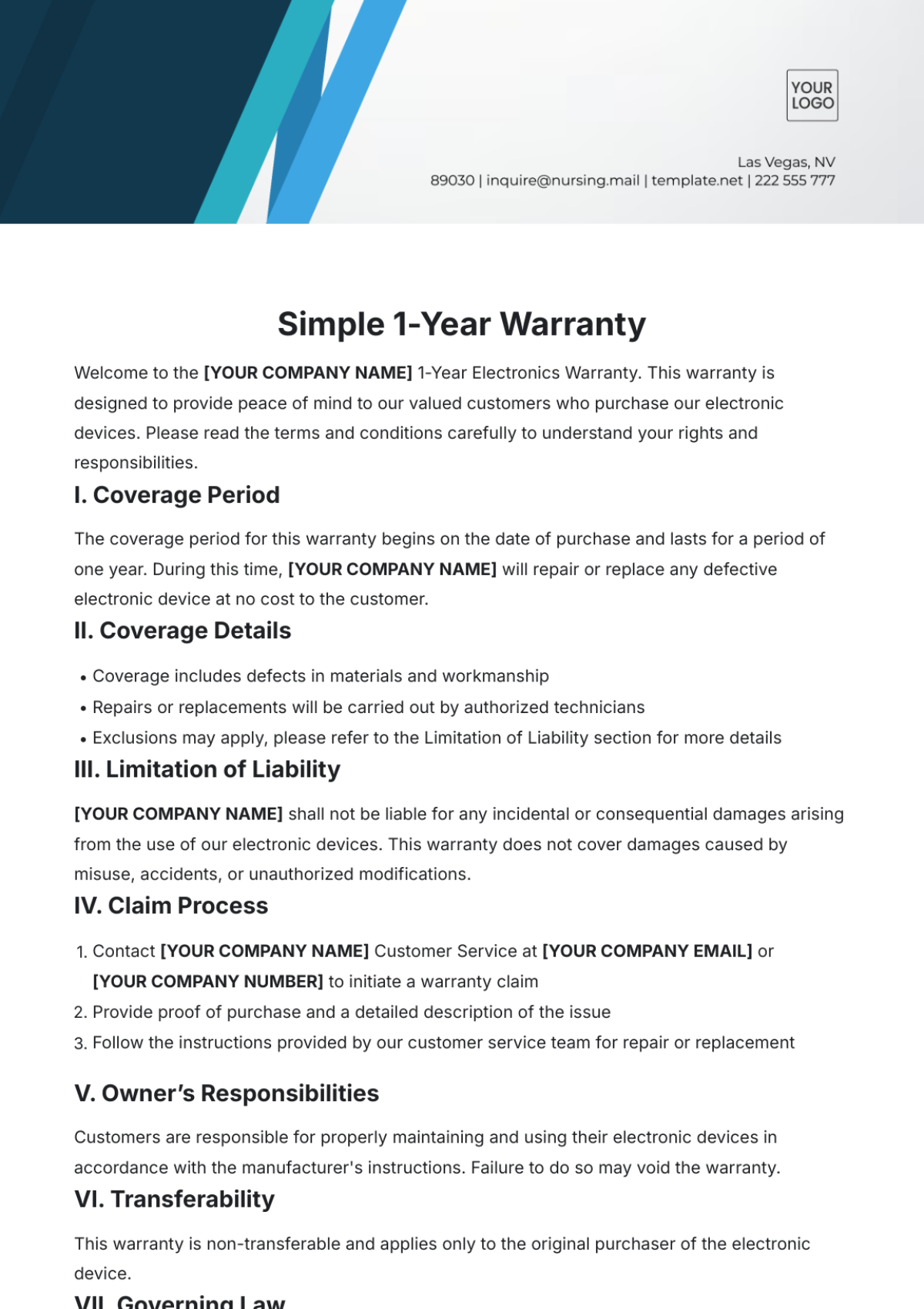 Free Used Car Warranty Template To Edit Online Free Used Car Warranty Template To Edit Online