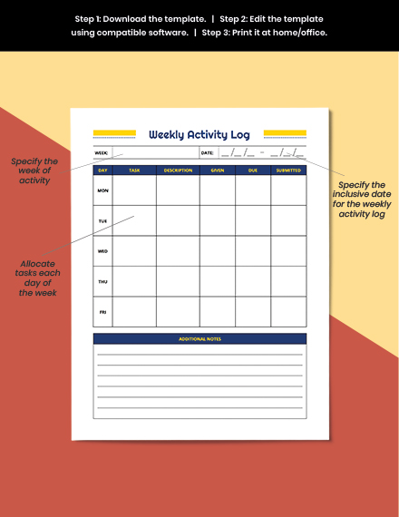 Weekly School Planner Template Word Apple Pages Template Weekly School Planner Template Word Apple Pages Template