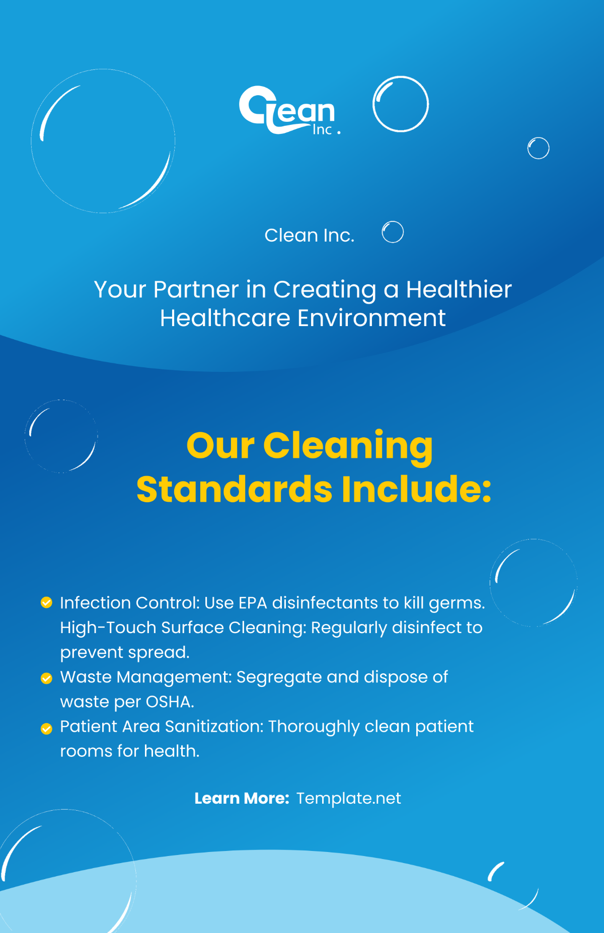 Free Cleaning Services Poster Templates Editable And Printable