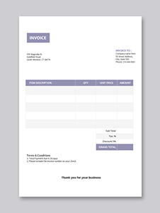 Standard Invoice Template in Microsoft Word, Excel | Template.net
