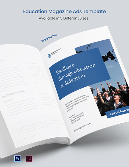 Education Ad Banners Template - PSD | Template.net