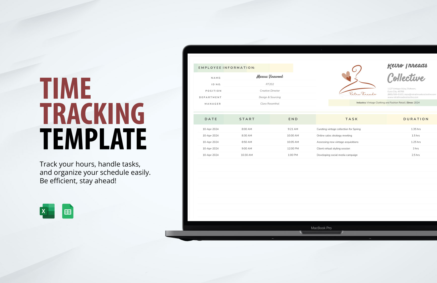 Free Time Templates To Edit Online