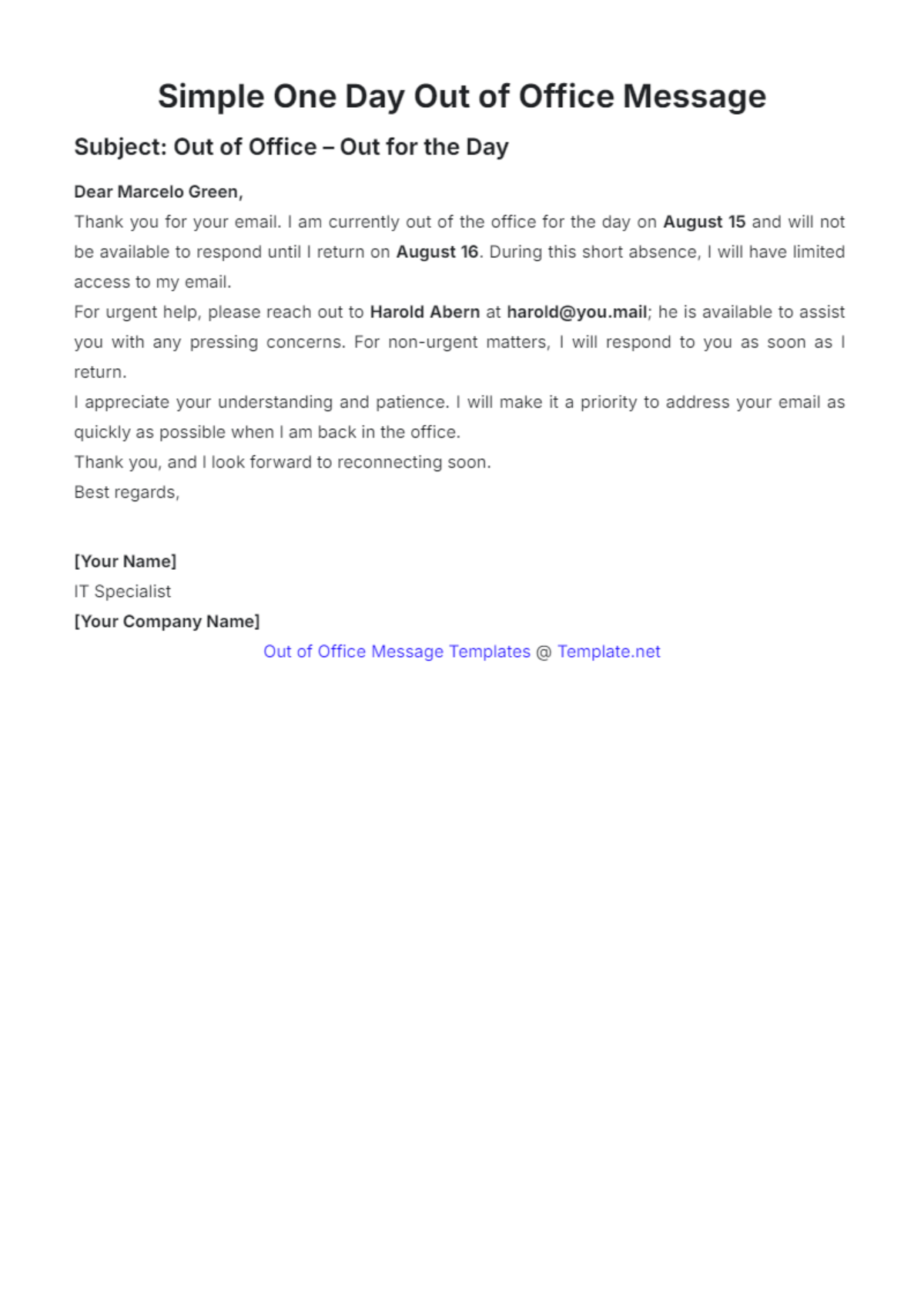 Free Out Of Office Message For Eid Al Fitr Template To Edit Online Free Out Of Office Message For Eid Al Fitr Template To Edit Online