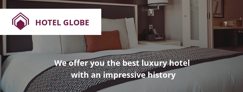 Modern Hotel Facebook Cover Page Template