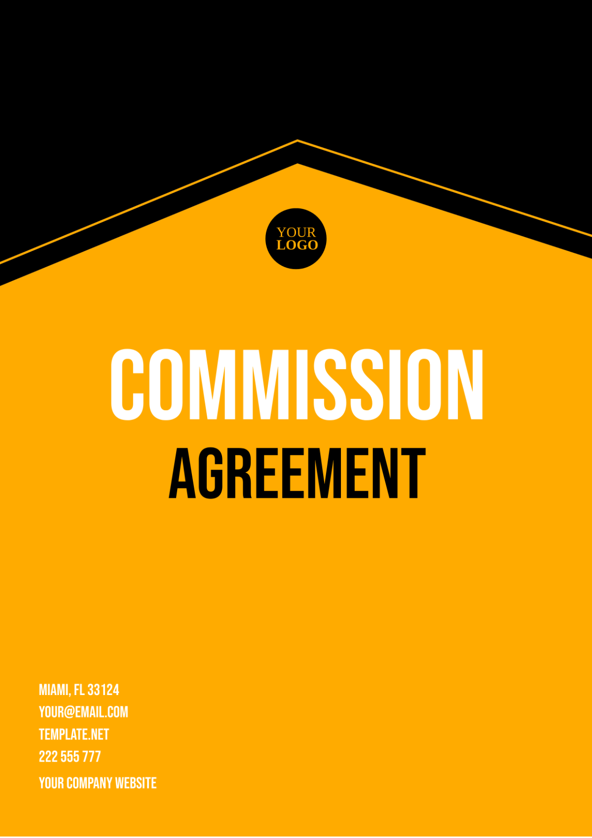Commission Agreement Template - Edit Online & Download Example ...