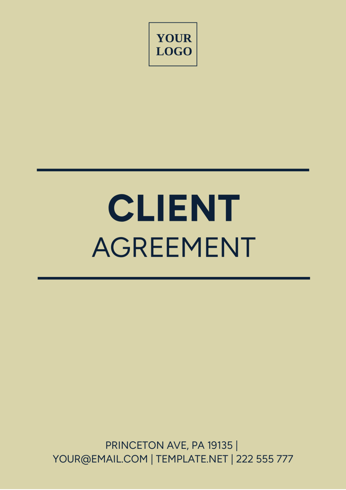 Free Client Agreement Template - Edit Online & Download | Template.net