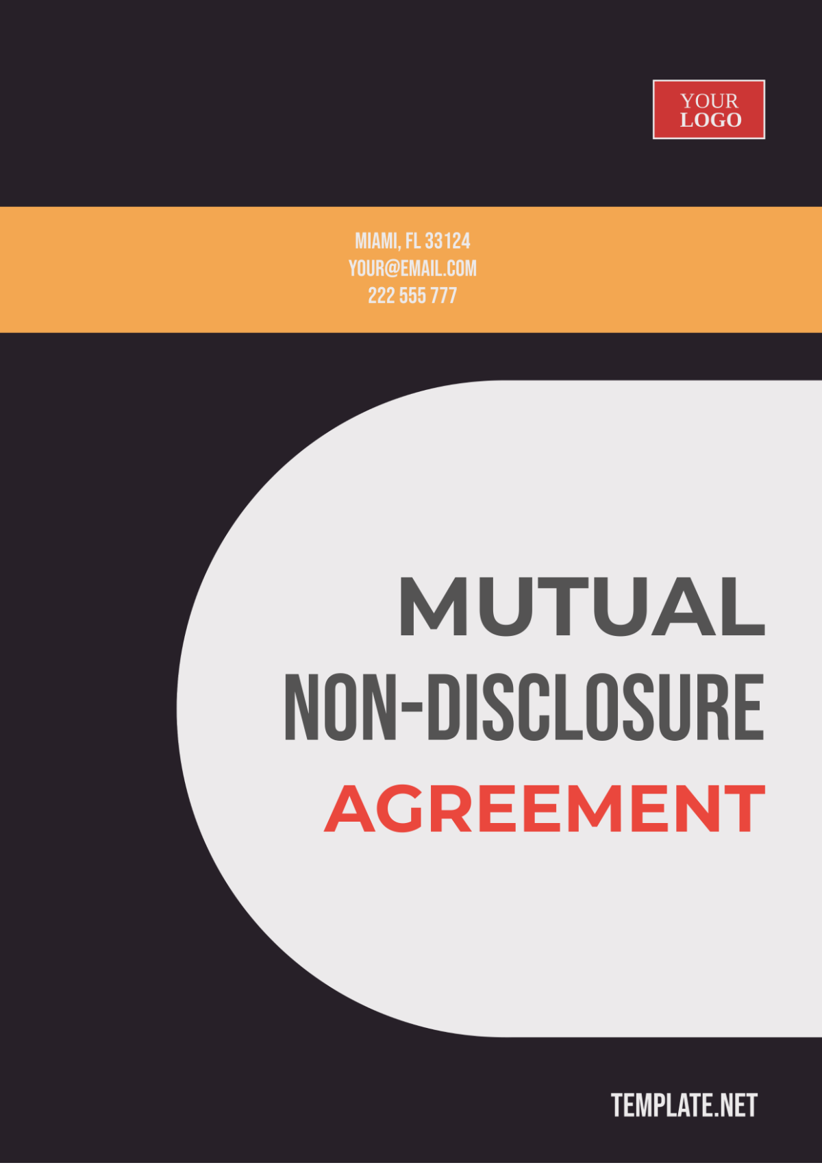 Mutual Non Disclosure Agreement Template - Edit Online & Download ...