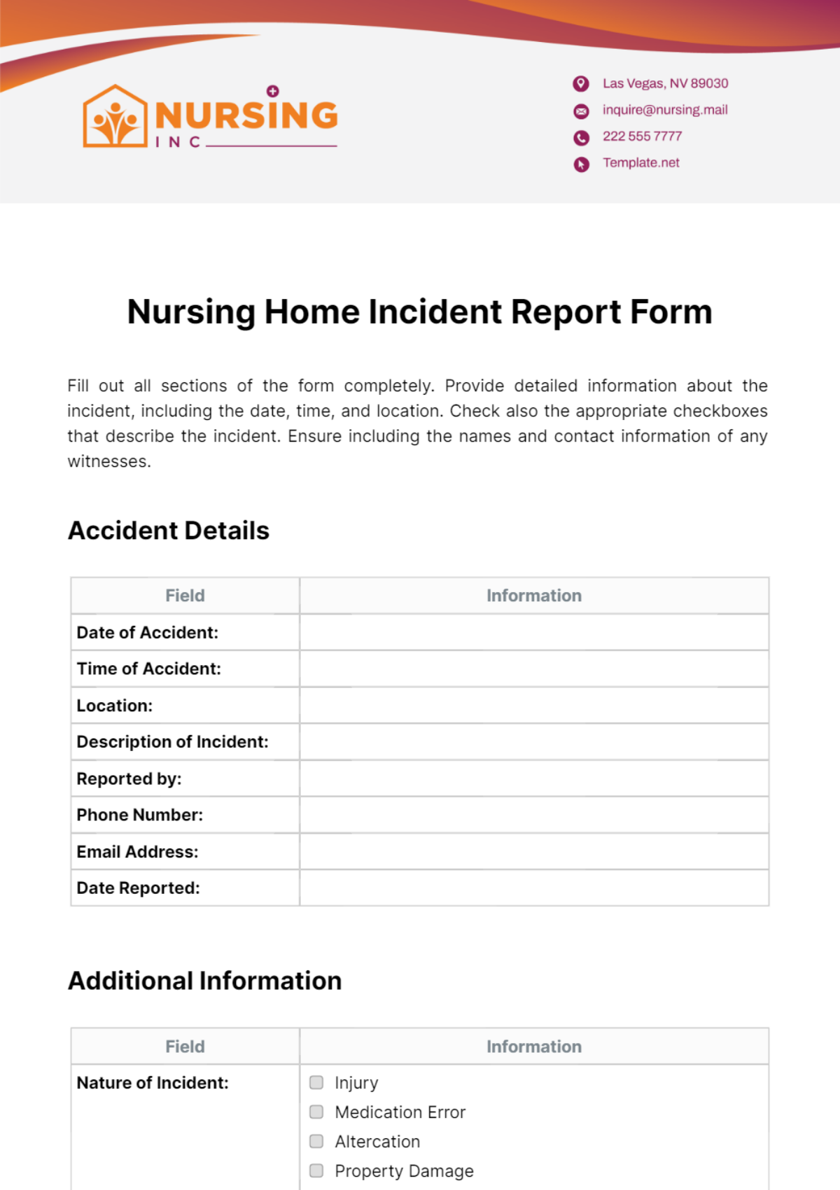 Page 53 Free Templates & Examples - Edit Online & Download