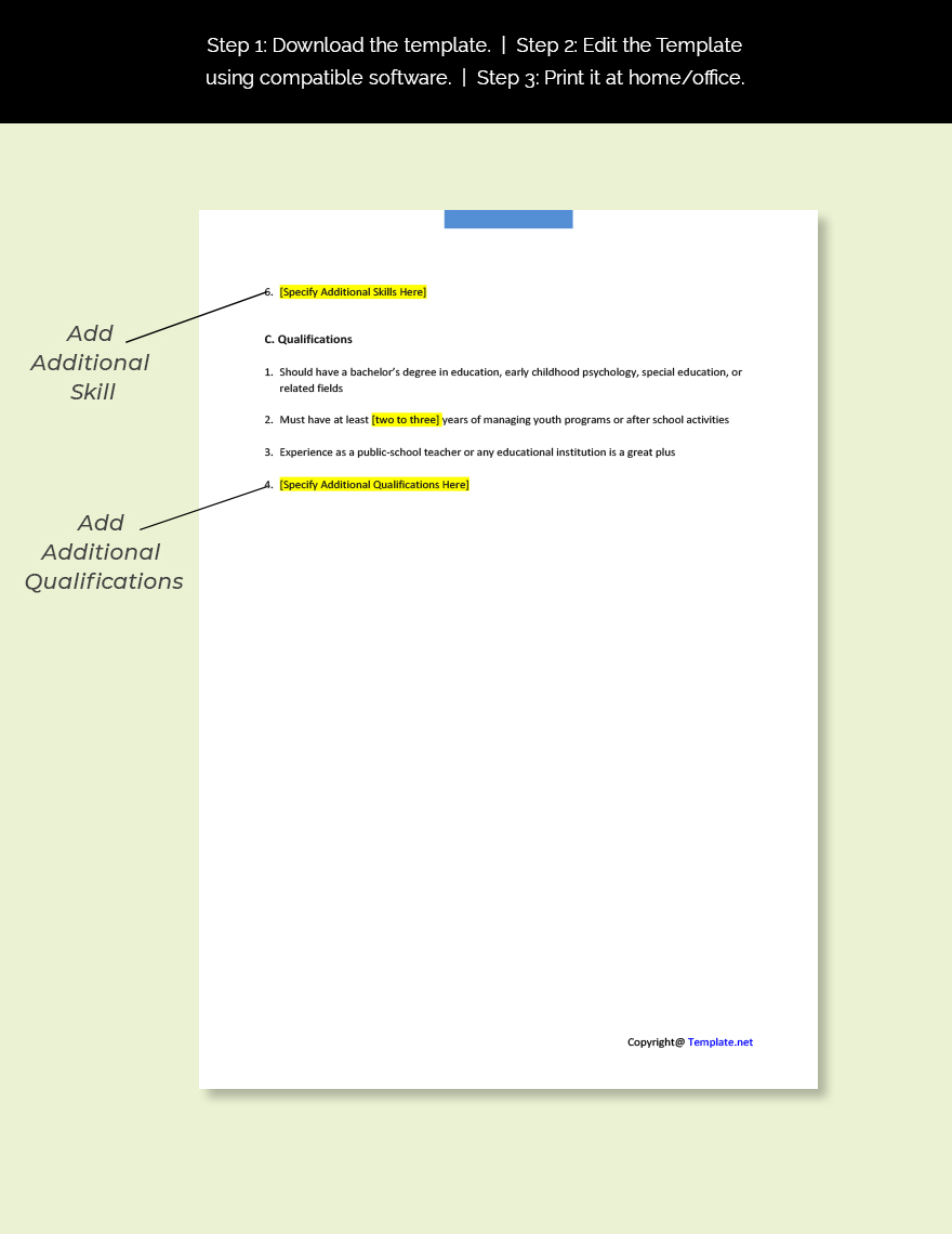 After School Director Job Ad Description Template Download In Word after-school-director-job-ad-description-template-download-in-word