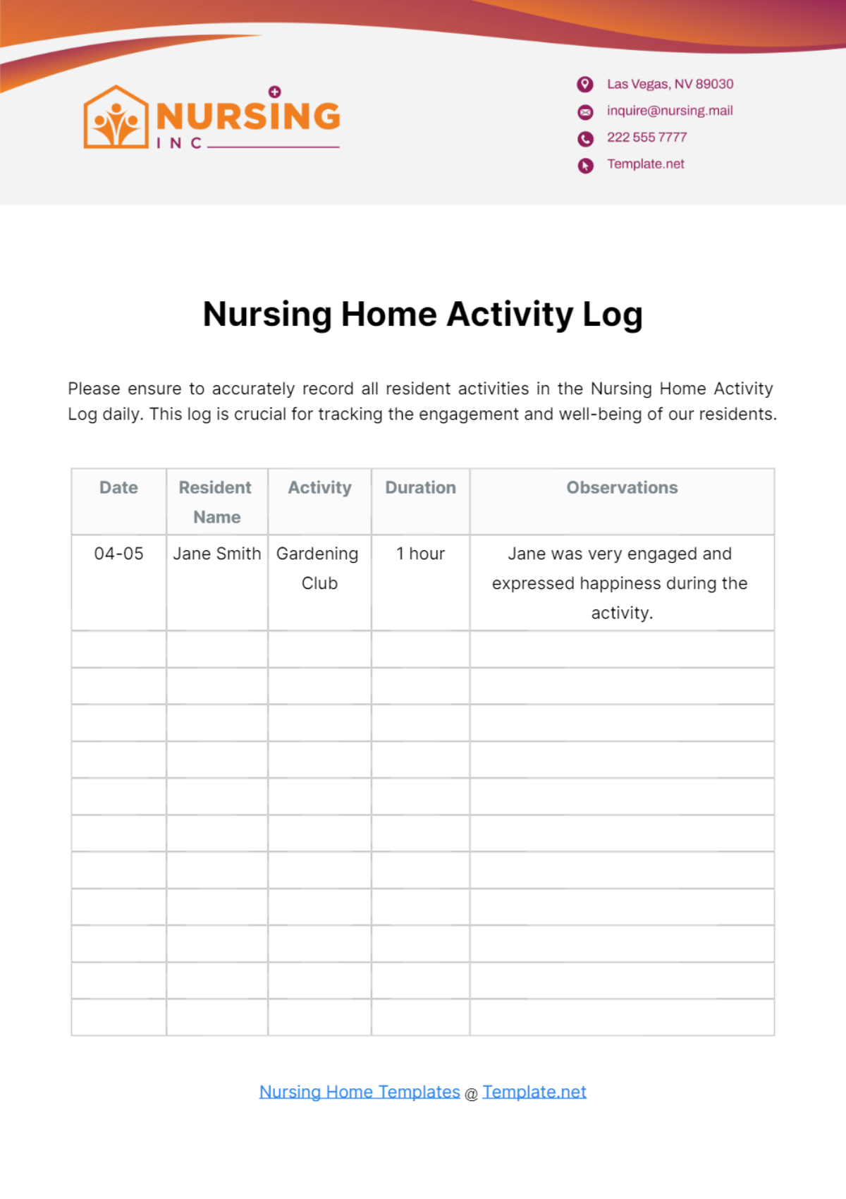 Page 126 Free Templates & Examples - Edit Online & Download