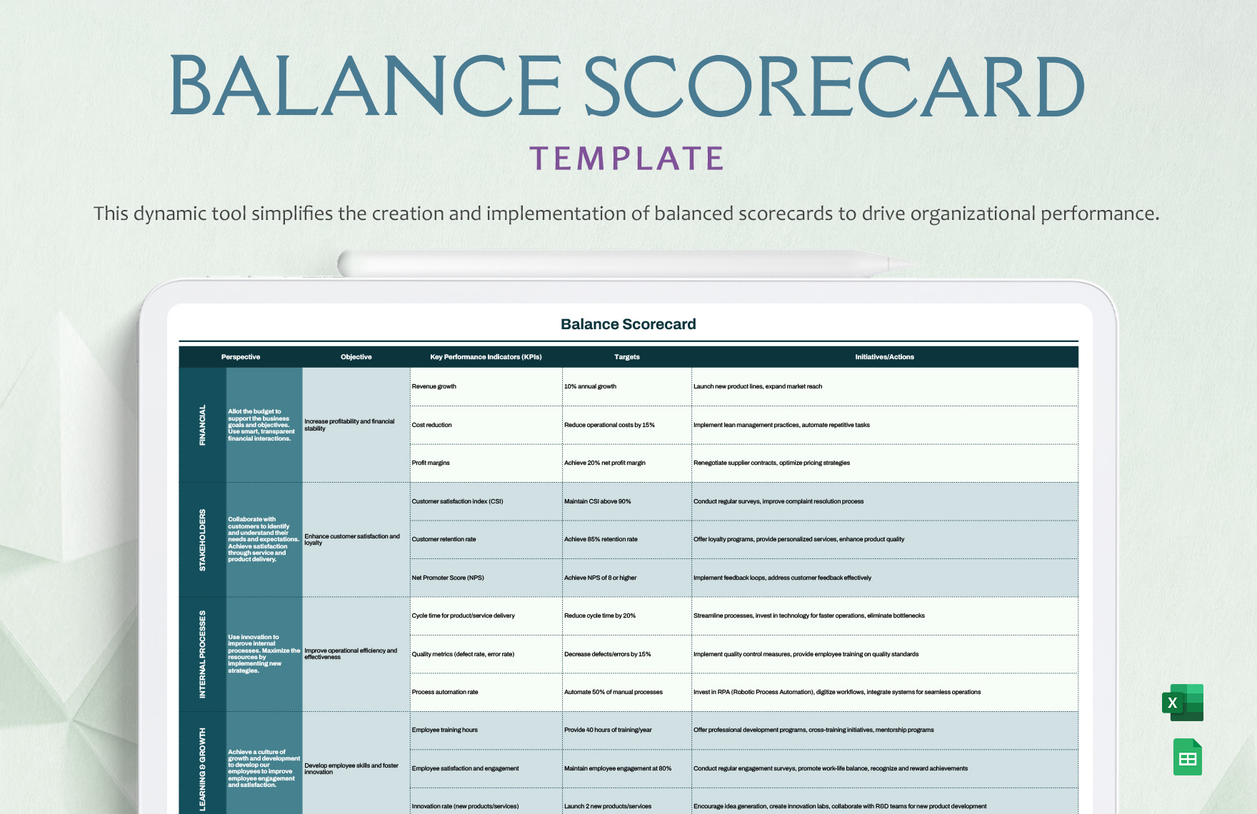 Supplier Scorecard Template In Excel Download Template