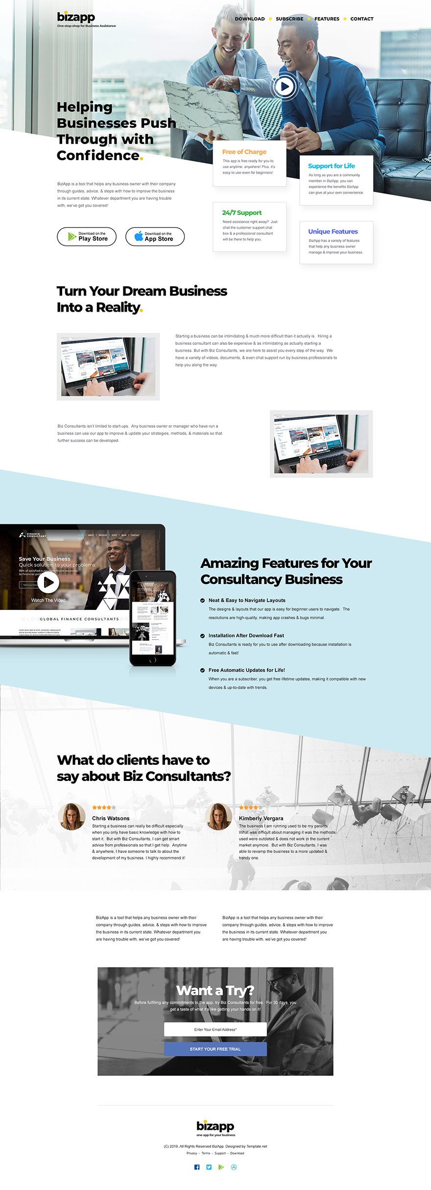 Hr Consulting Website Template - PSD | Template.net