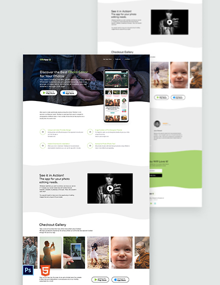Free Cyber Monday Landing Page Template - Download in PSD | Template.net