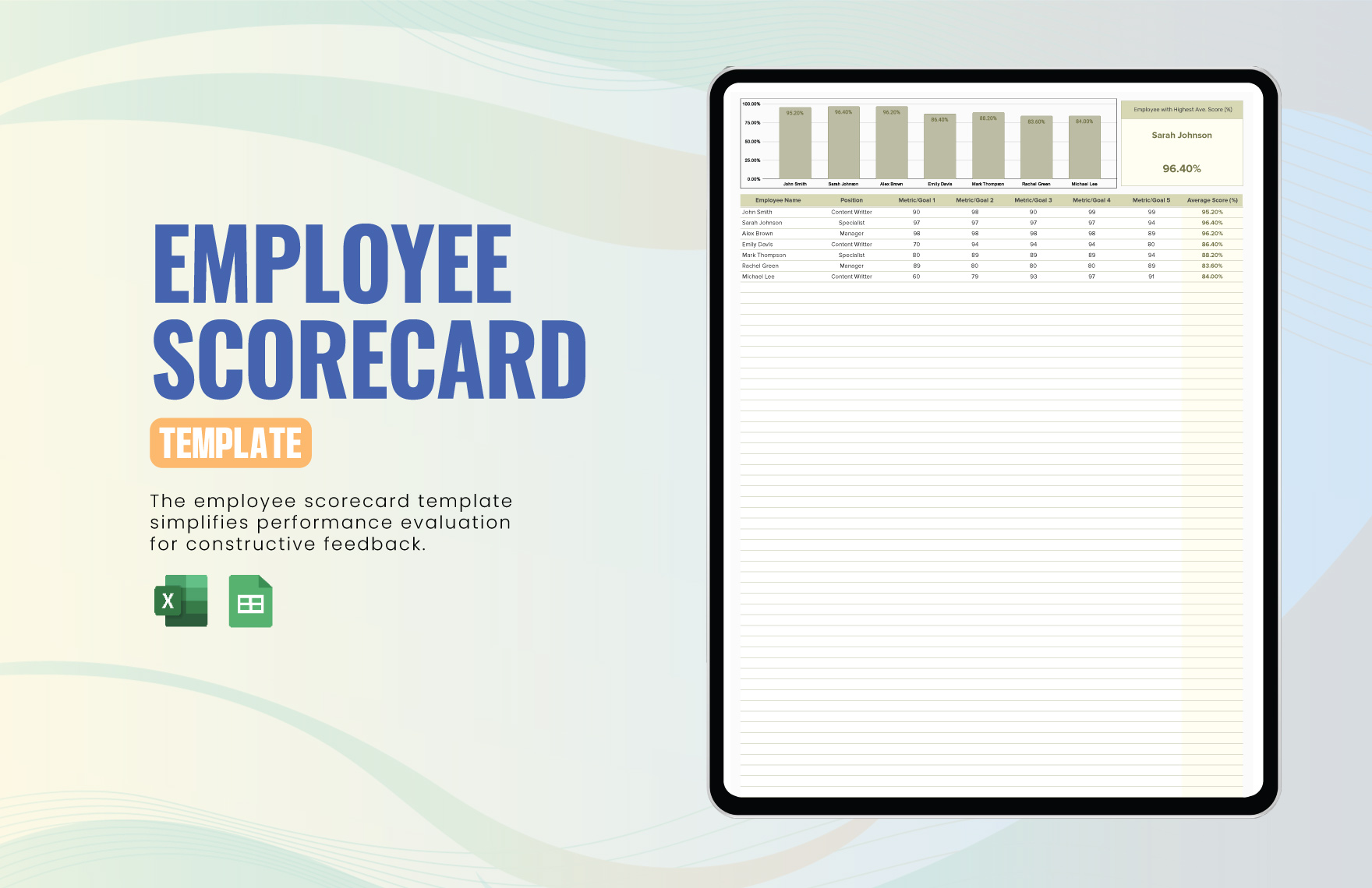 FREE Scorecard Templates Download In Word Google Docs Excel PDF