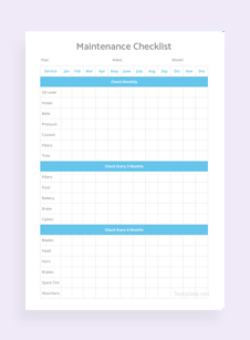 Inspection checklist Template in Microsoft Word, PDF | Template.net