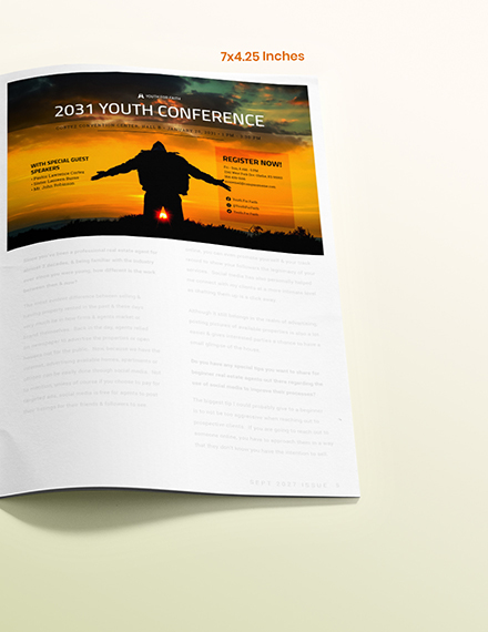 Campaign Church Magazine Ads Template - InDesign, PSD | Template.net