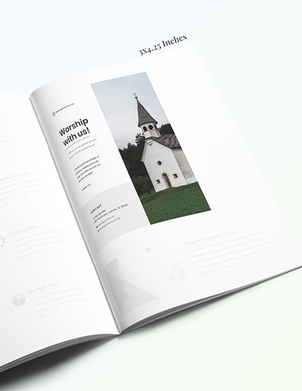 Free Catholic Church Magazine Ads Template - InDesign | Template.net