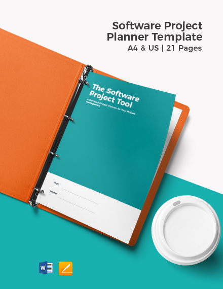 Project Timeline Planner Template - Word | Apple Pages