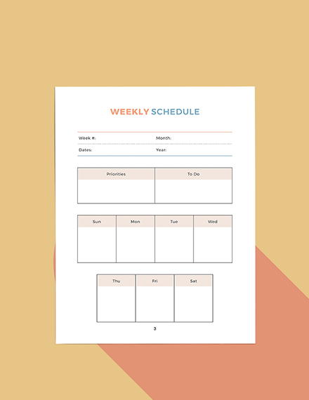 Digital Journal Planner Template - Word | Apple Pages