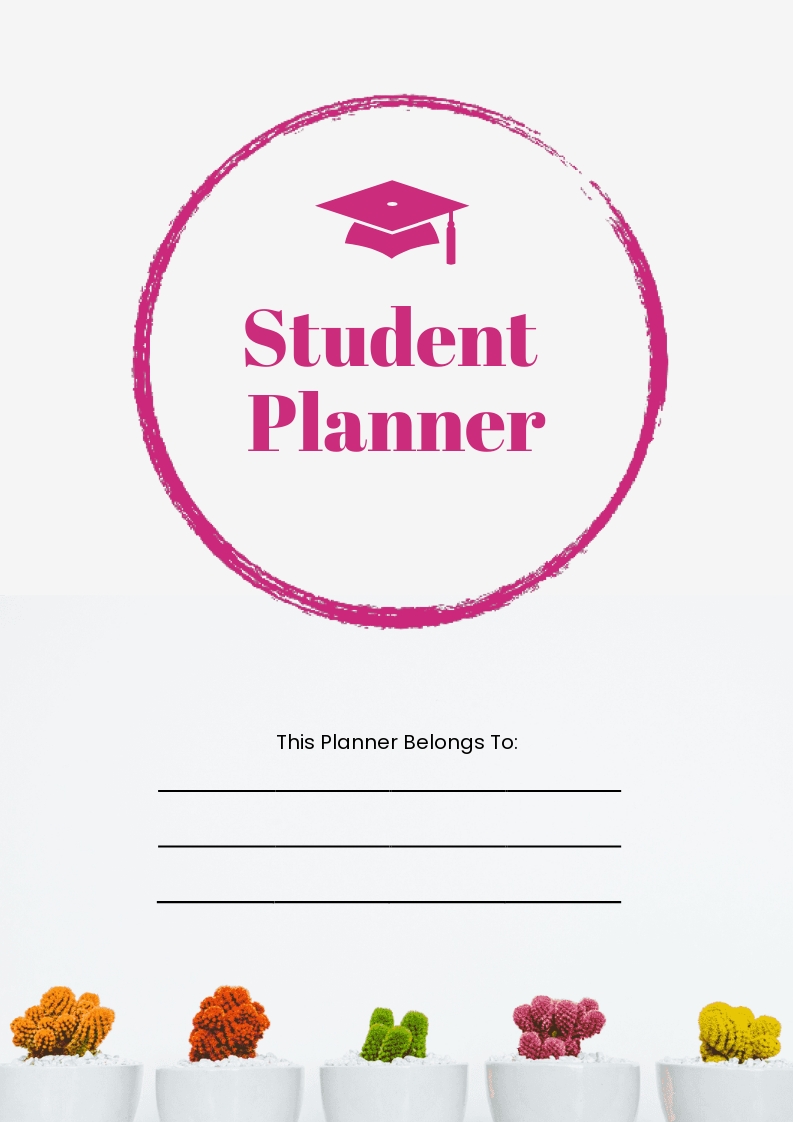 Simple Student Planner Template