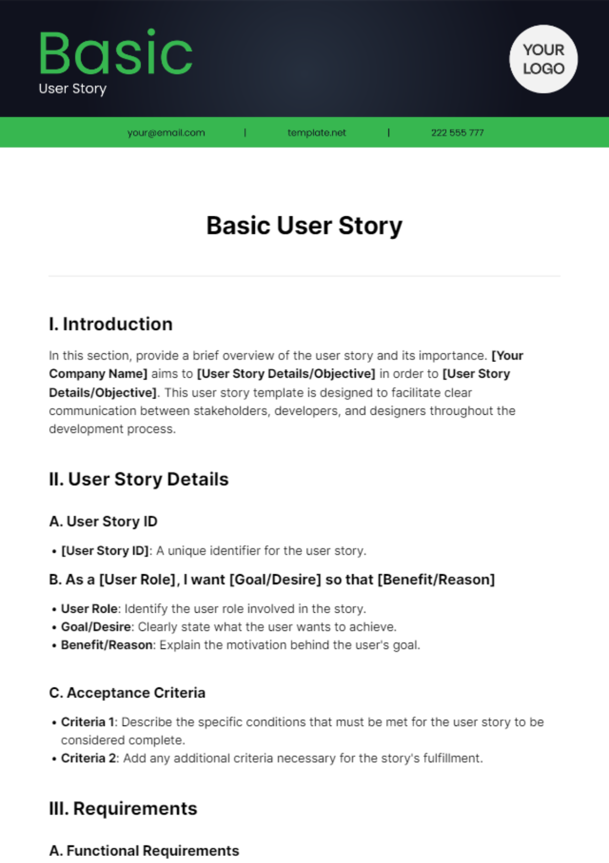 Page 13 Free Templates & Examples - Edit Online & Download