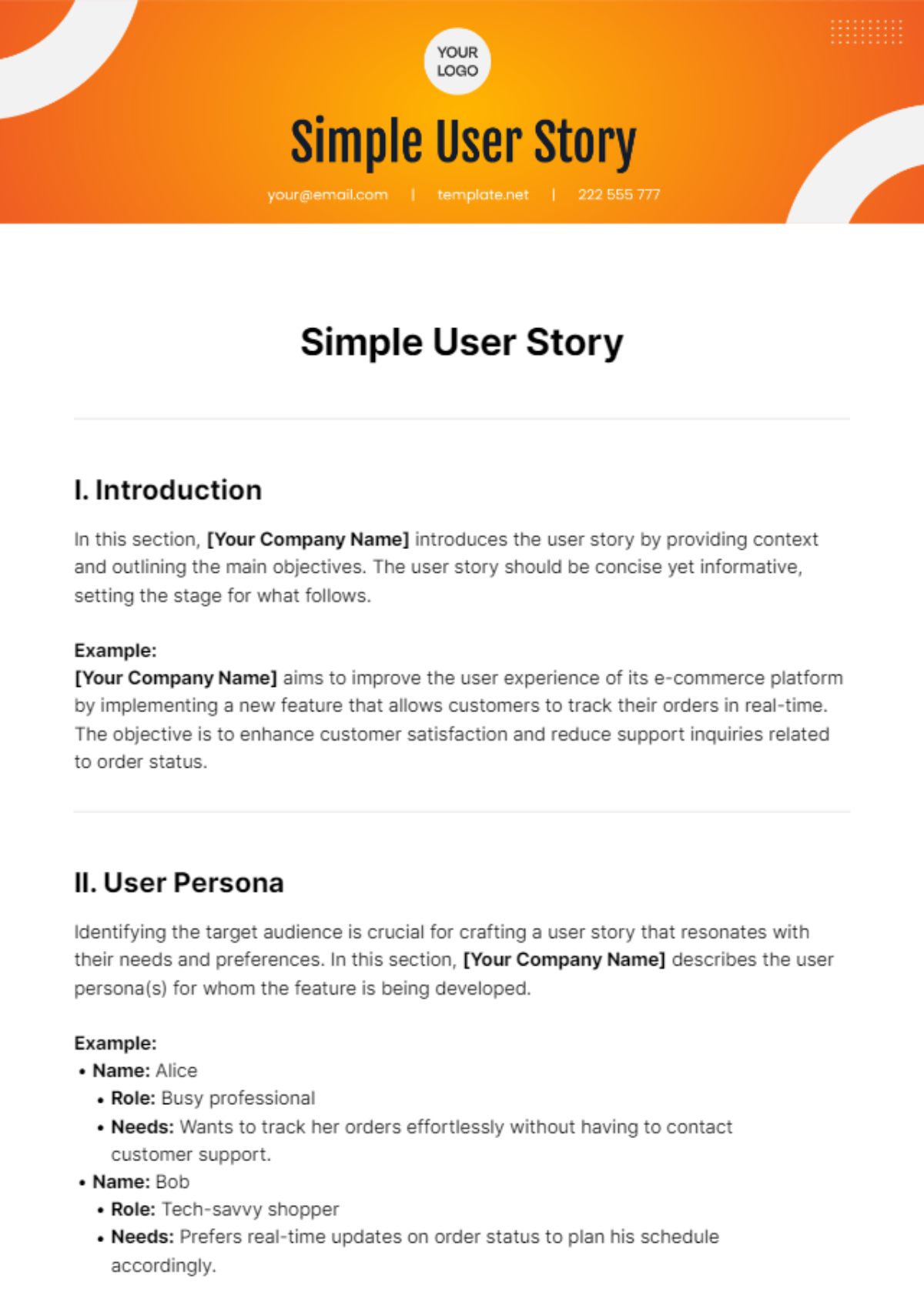 Page 13 Free Templates & Examples - Edit Online & Download