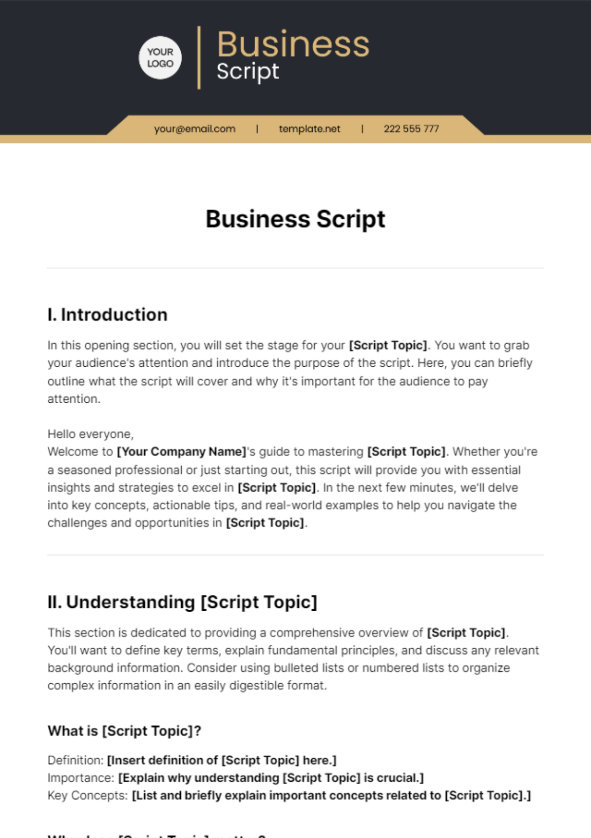 Page 13 Free Templates & Examples - Edit Online & Download