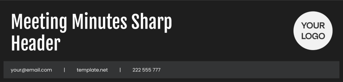 Meeting Minutes Sharp Header Template - Edit Online & Download Example ...
