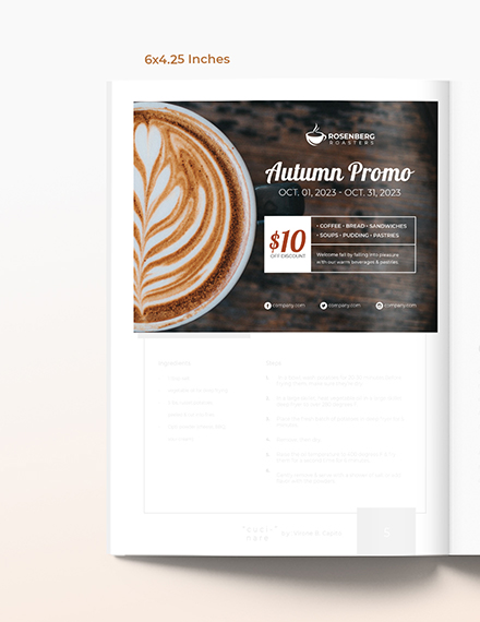 Coffee Shop Magazine Ads Template - InDesign, PSD | Template.net