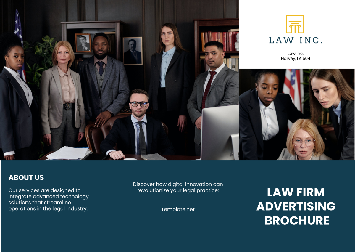 Law Firm Digital Brochure Template - Edit Online & Download Example ...