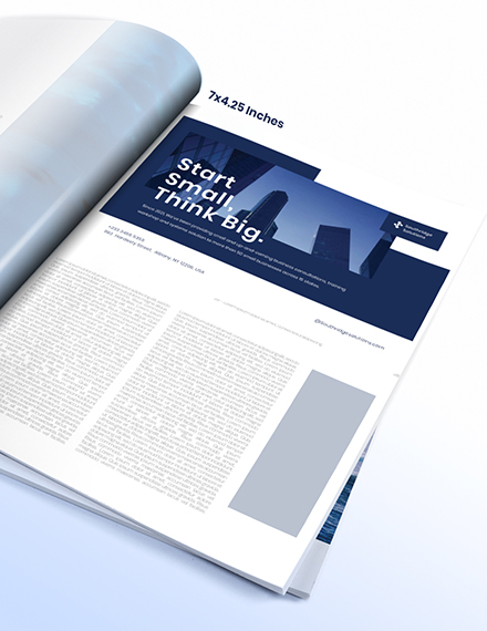 Commercial Business Magazine Ads Template - InDesign, PSD | Template.net
