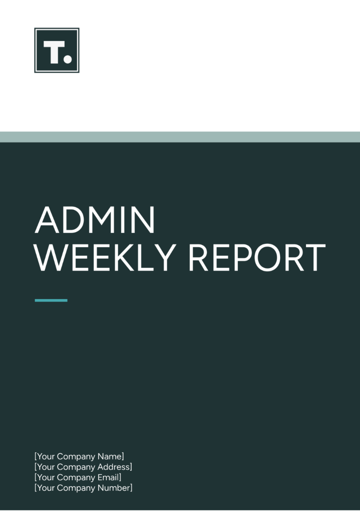 Admin Weekly Report Template - Edit Online & Download Example ...