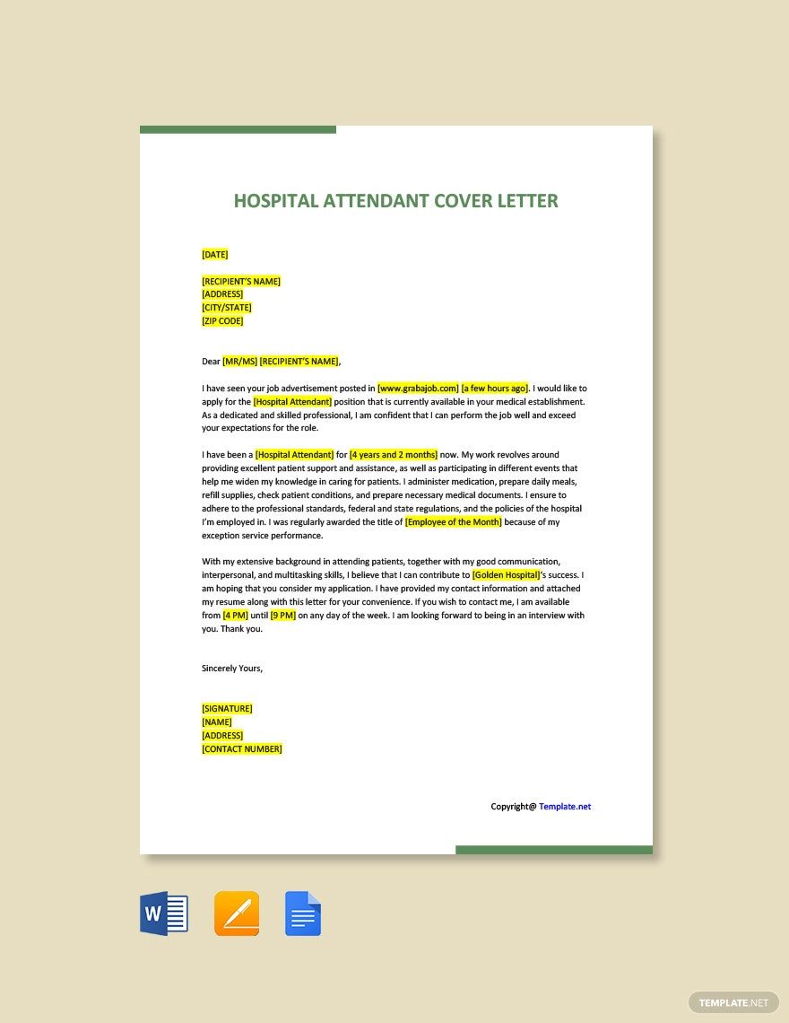 Free Free Incident Report Letter In Hospital Template - Google Docs, Word, Outlook, Apple Pages | Template.net