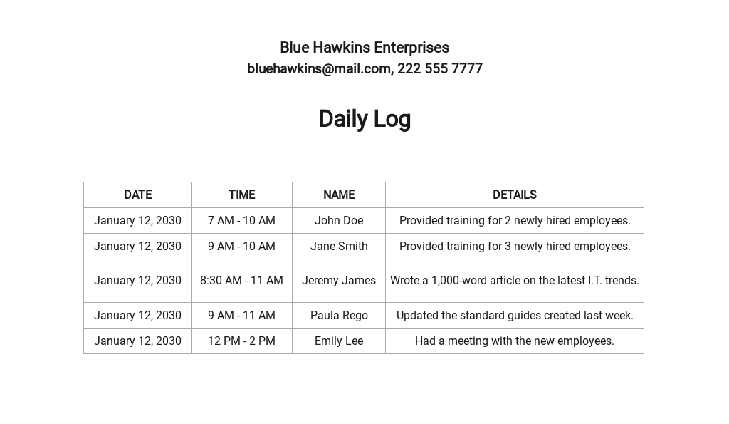 FREE Individual Reading Log Template - Word | Apple Pages | Publisher