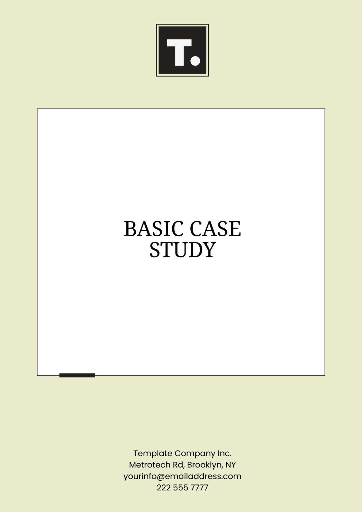 Free Basic Case Study Template To Edit Online Free Basic Case Study Template To Edit Online