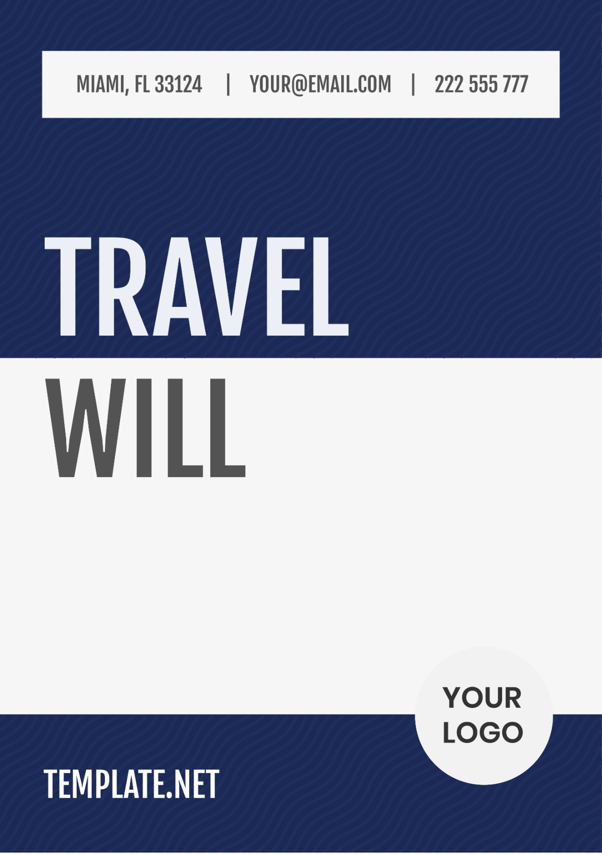 Travel Will Template - Edit Online & Download Example | Template.net