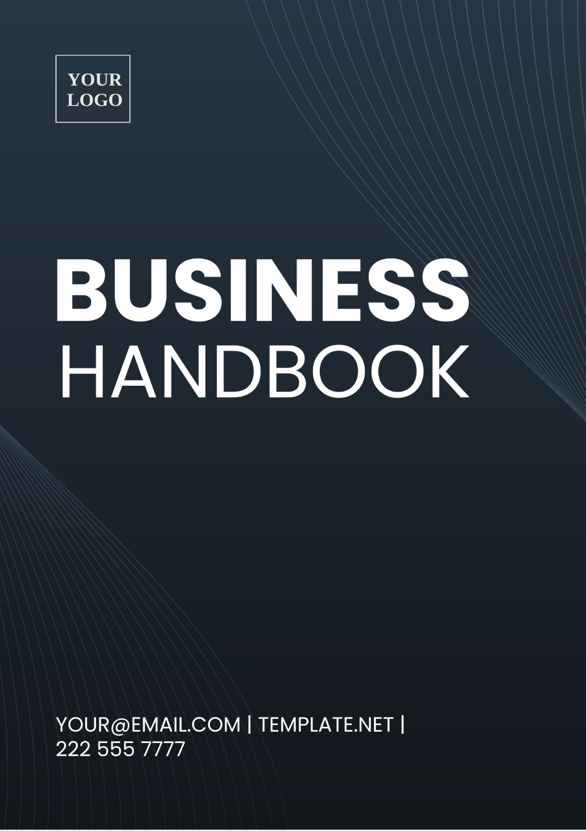 Business Handbook Template - Edit Online & Download Example | Template.net
