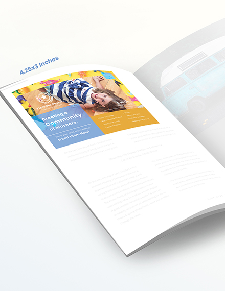 Kid Magazine Ads Template - InDesign, PSD | Template.net