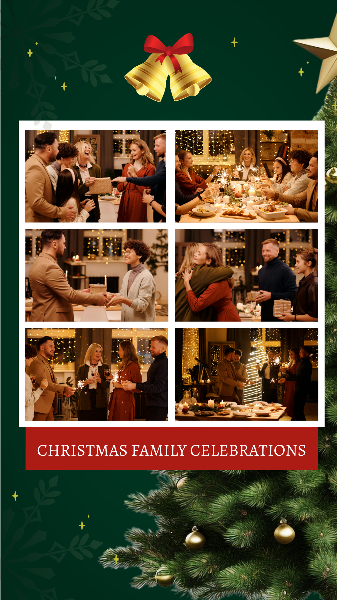 Christmas Family Collage Template - Edit Online & Download Example ...