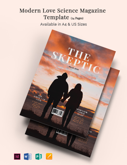 Science and Technology Magazine Template - InDesign, Word | Template.net