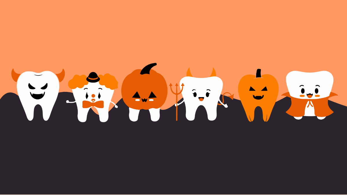 Halloween Dental Background - Edit Online & Download Example | Template.net