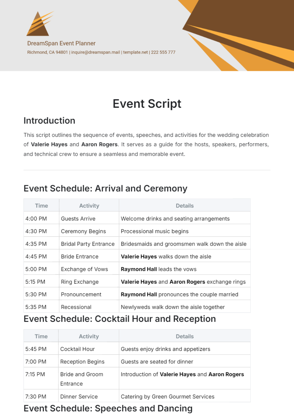 Free Talk Show Script For Students Template Edit Online Download