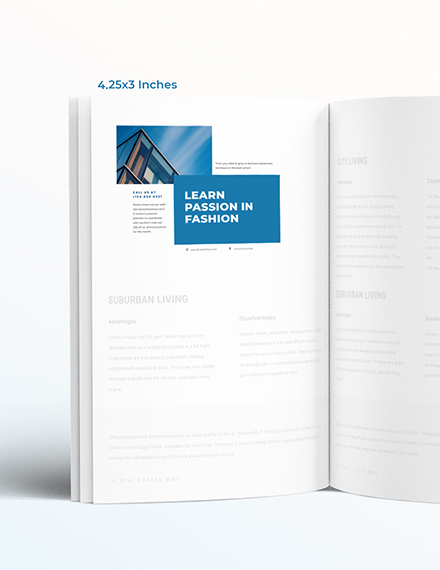 Magazine Ads Layout Template - InDesign, PSD | Template.net