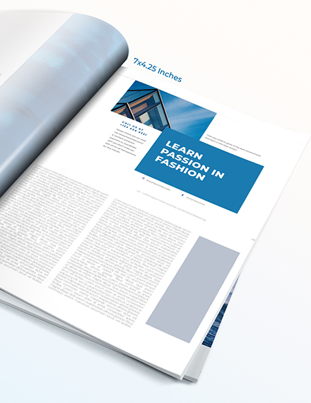 Magazine Ads Layout Template - InDesign, PSD | Template.net