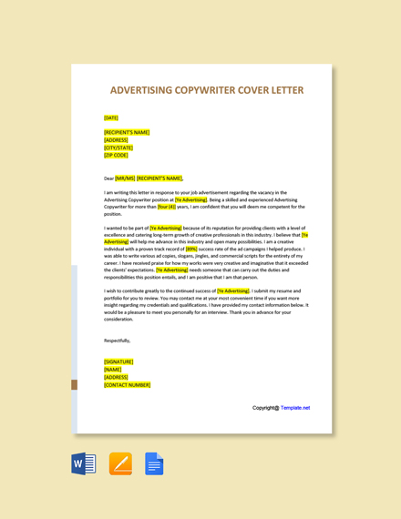 Advertising Proposal Letter Template - Google Docs, Word | Template.net