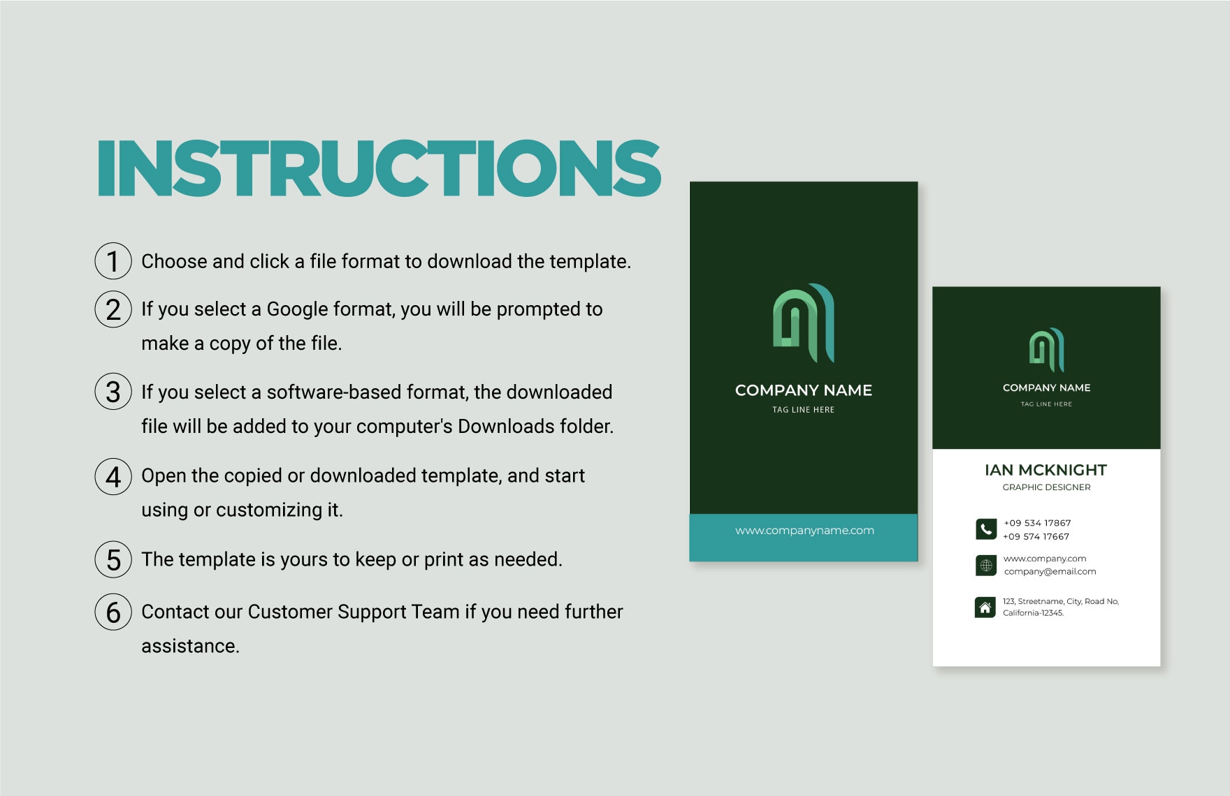 Free Printable Trading Card Template - Download in Word, Illustrator ...