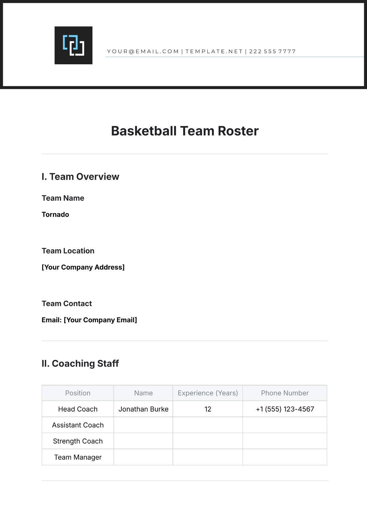 Free AI Roster Generator Free Roster Maker Online