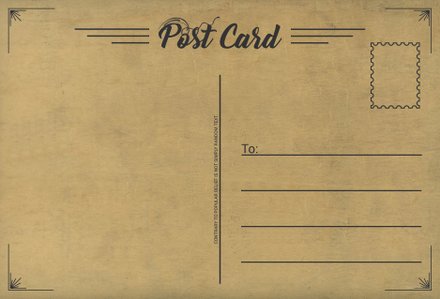 Printable Postcard Template | Free Templates